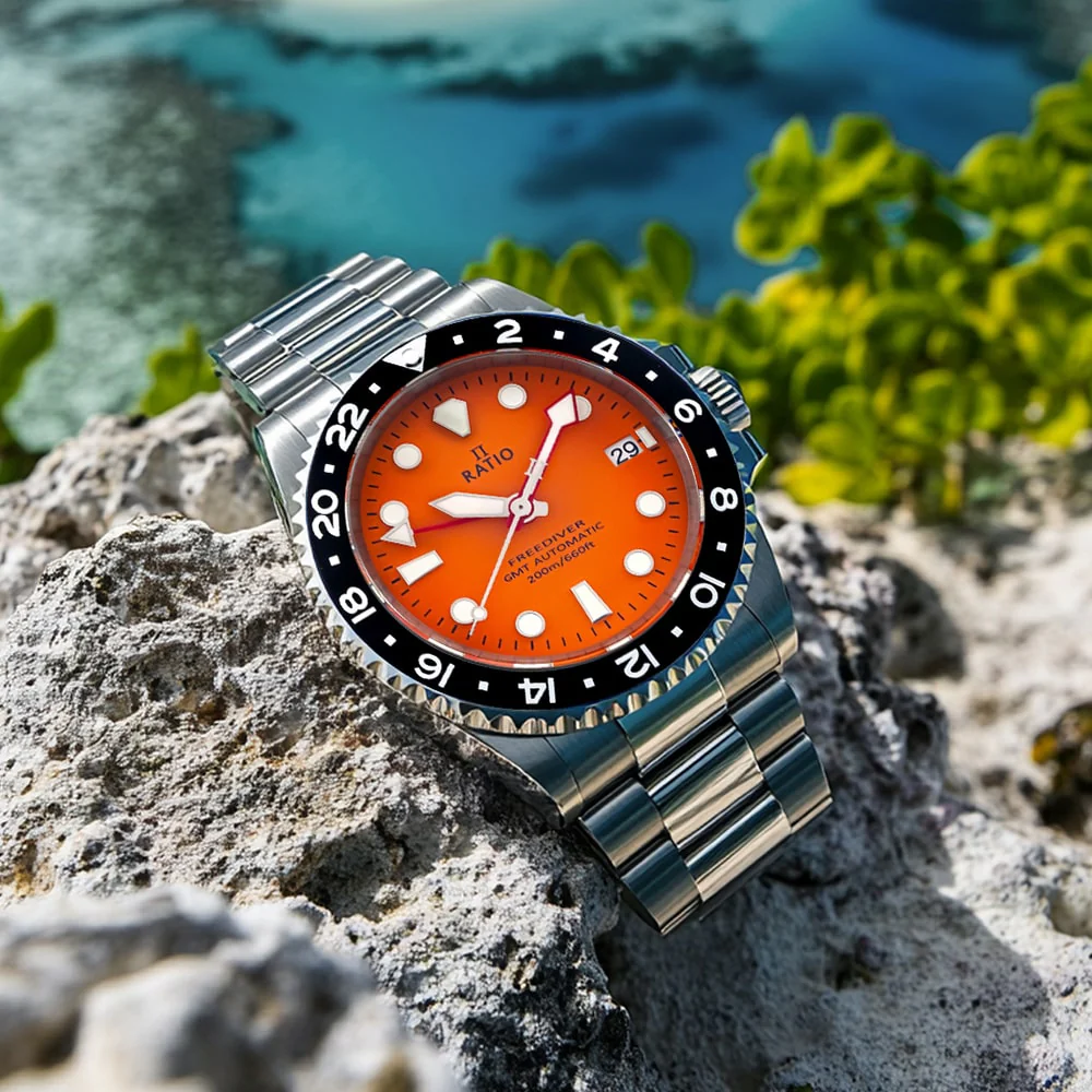 Ratio FreeDiver GMT Series RTF055 200M | CreationWatches